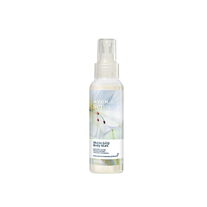 Avon - Product Detail : Avon Senses White Lily Body Mist 100 mL