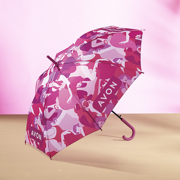 Avon - Product Detail : Breast Cancer Awareness Cane Umbrella