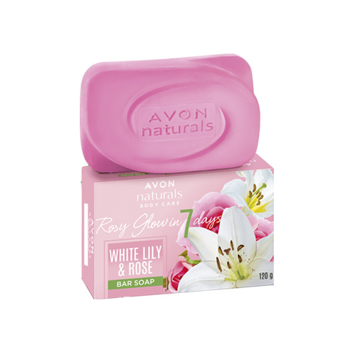 Avon - Product Detail : Naturals White Lily & Rose Bar Soap 120 g