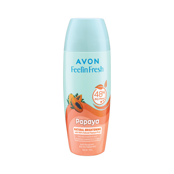 Avon - Product Detail : Feelin Fresh Papaya Anti Perspirant Roll-On ...