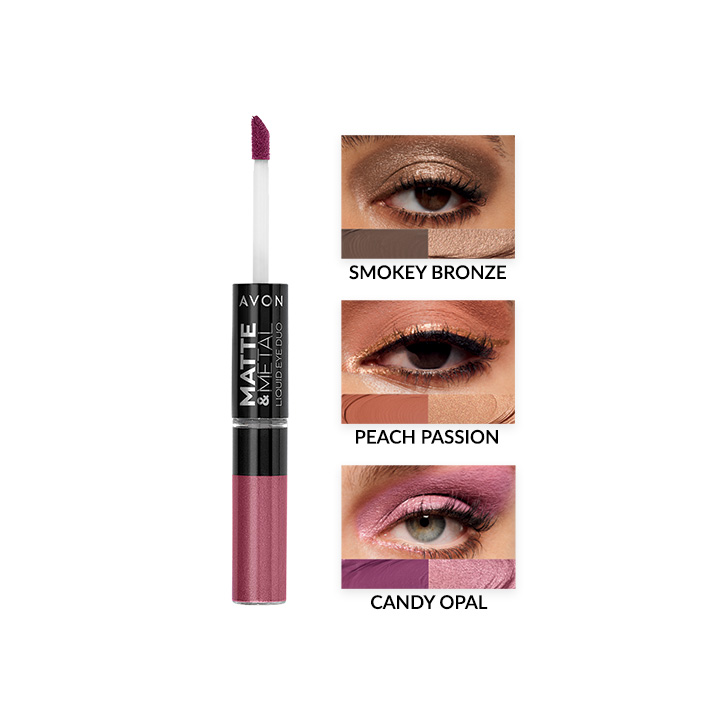 Avon - Product Detail : Avon Matte & Metal Liquid Eye Duo 2 x 4 mL