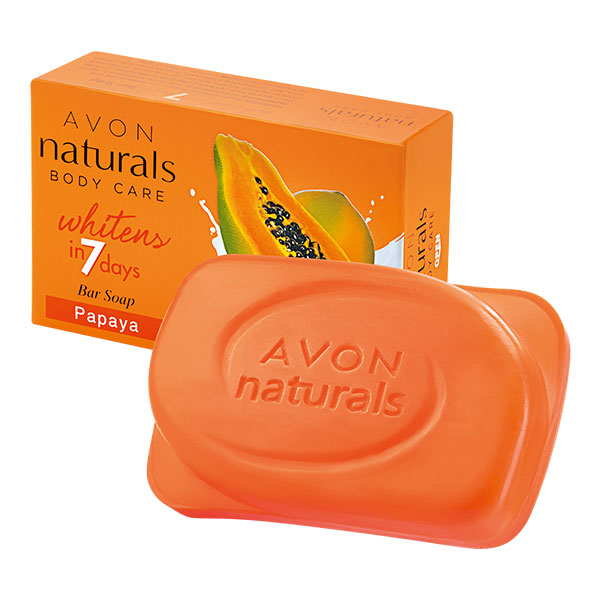 Avon - Product Detail : Naturals Whitening Papaya Bar Soap 120 g