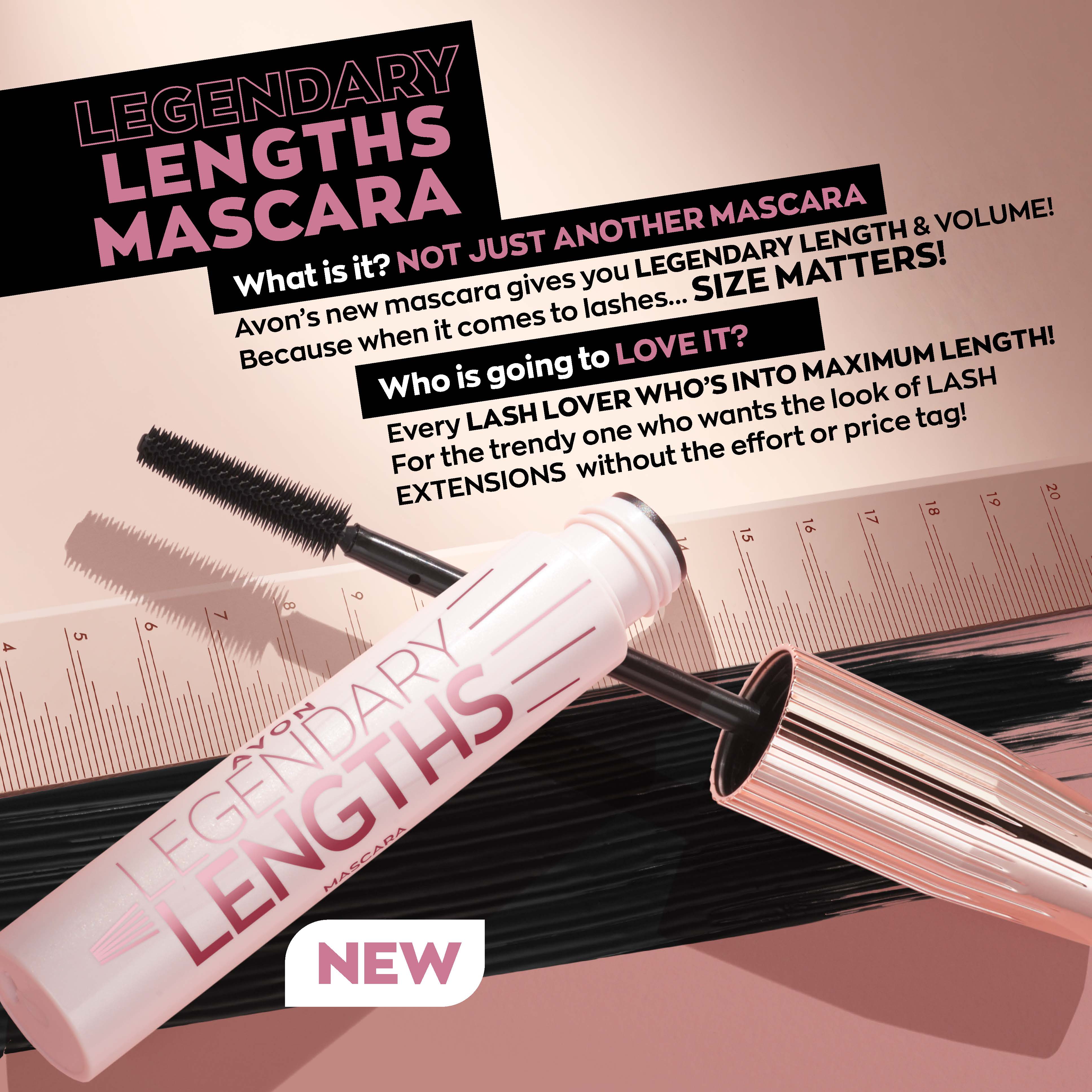 Avon - Product Detail : Avon Legendary Lengths Mascara 10 g