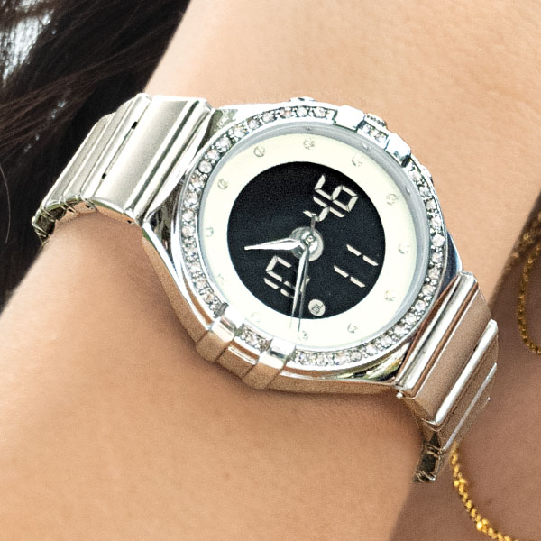 Avon - Product Detail : Yvette Ana-Digi Metal Watch