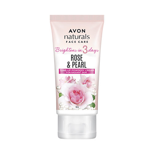Avon - Product Detail : Naturals Rose & Pearl Tone-up Powdery Cream 50 g