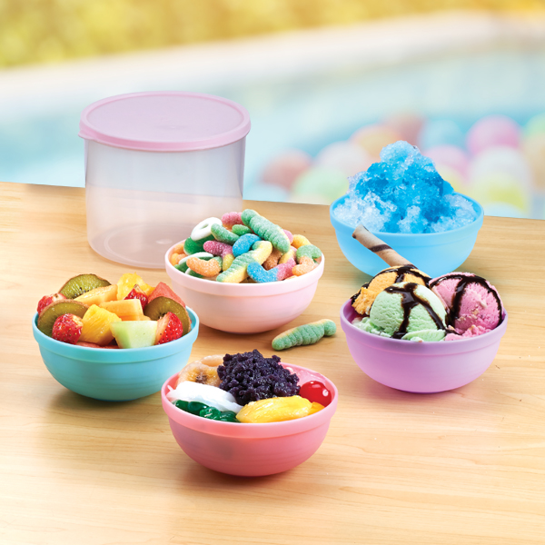 Avon - Product Detail : Pastel 5-pc Bowl Set with Container