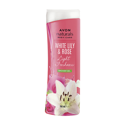 Avon - Product Detail : Naturals White Lily & Rose Shower Gel 200 mL