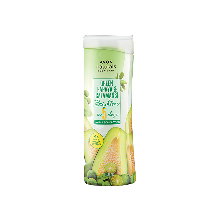 Avon - Product Detail : Naturals Green Papaya & Calamansi Hand & Body Lotion 400 mL
