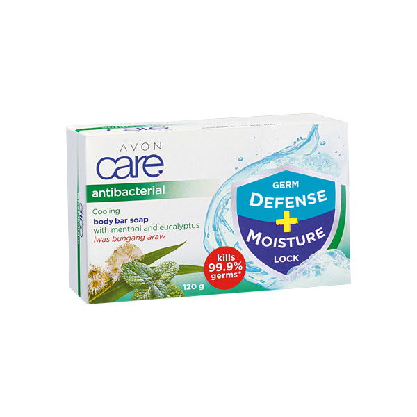 Avon - Product Detail : Avon Care Antibacterial Cooling Bar Soap 120g