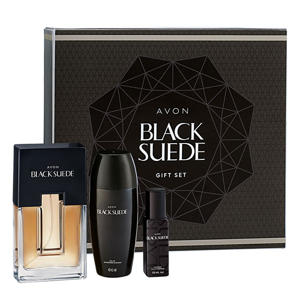 Avon - Product Detail : Black Suede Gift Set